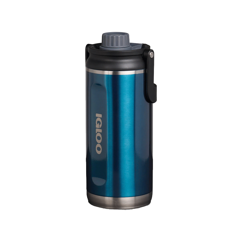 Botella Térmica Igloo 1L Azul con Manija - Artaza Hermanos