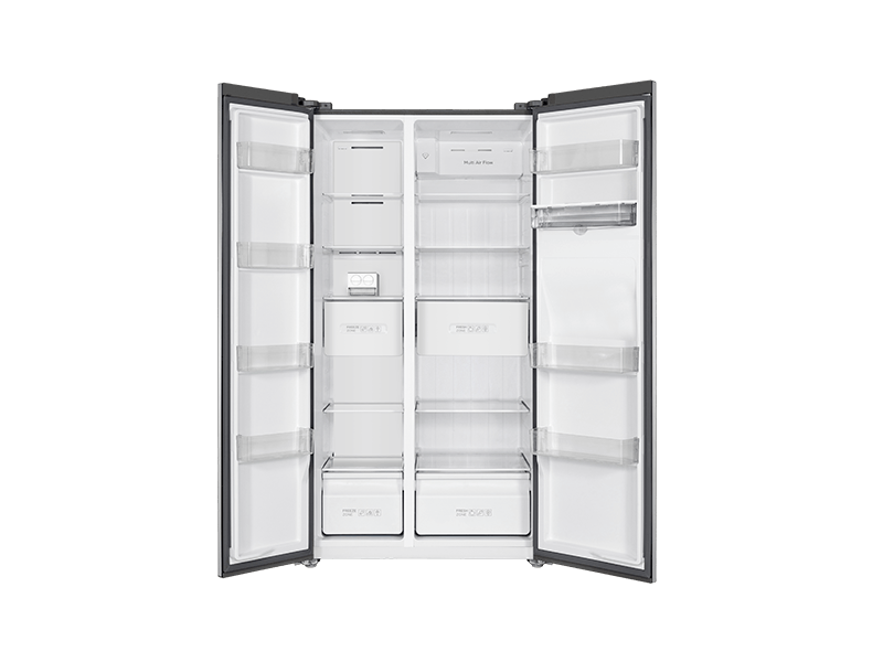 Heladera TCL 540lts P520SB Side-by-Side Inox - Artaza Hermanos